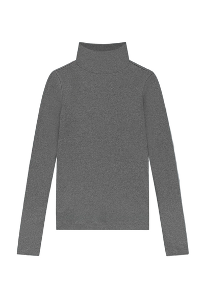 Dinah Turtleneck LW - Melee Grey – Hero Shop
